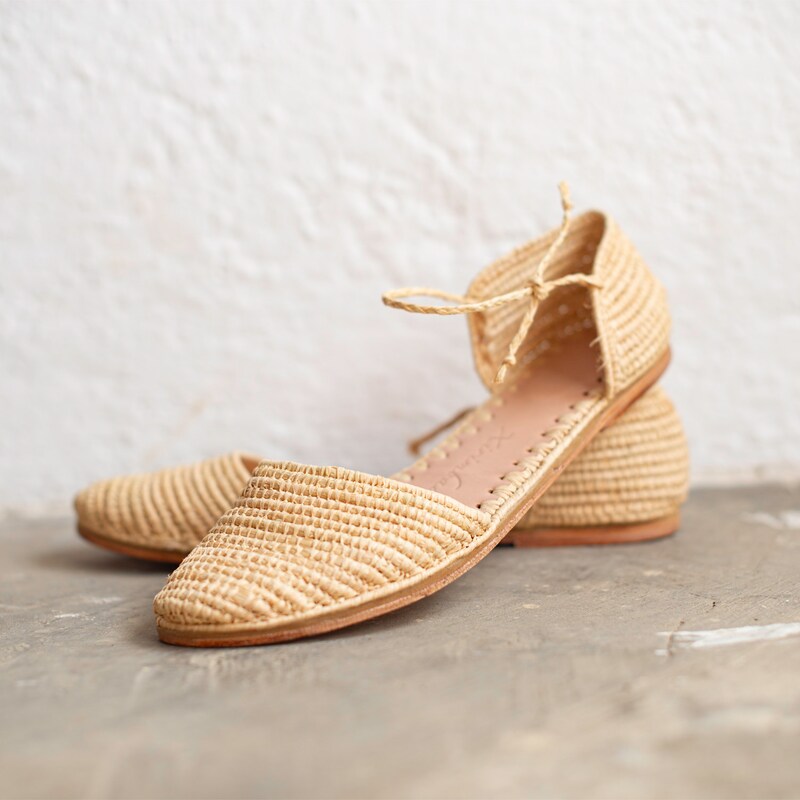 Raffia Shoes - Etsy