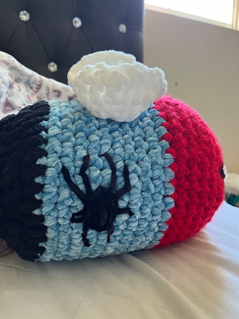 Crochet Spiderman Bee, Giant Bee, Handmade, Miles Morales, Spidy - Etsy