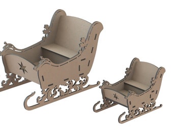 Laser Cut Sled | Etsy