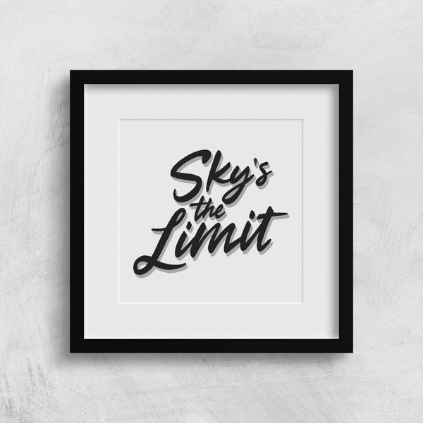 The Sky is the Limit - Etsy