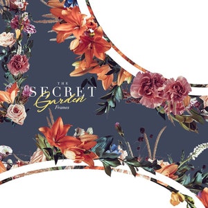 The Secret Garden • Floral Pack • Digital Clip Art • Photo Objects ...