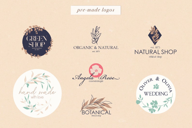 Logo Vector Logo Pre-made Logo Design Decor Logo - Etsy