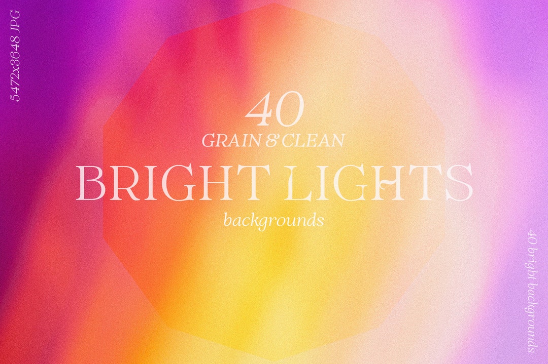 Bright Lights Textures: Abstract Art Backgrounds (digital Art) - Etsy