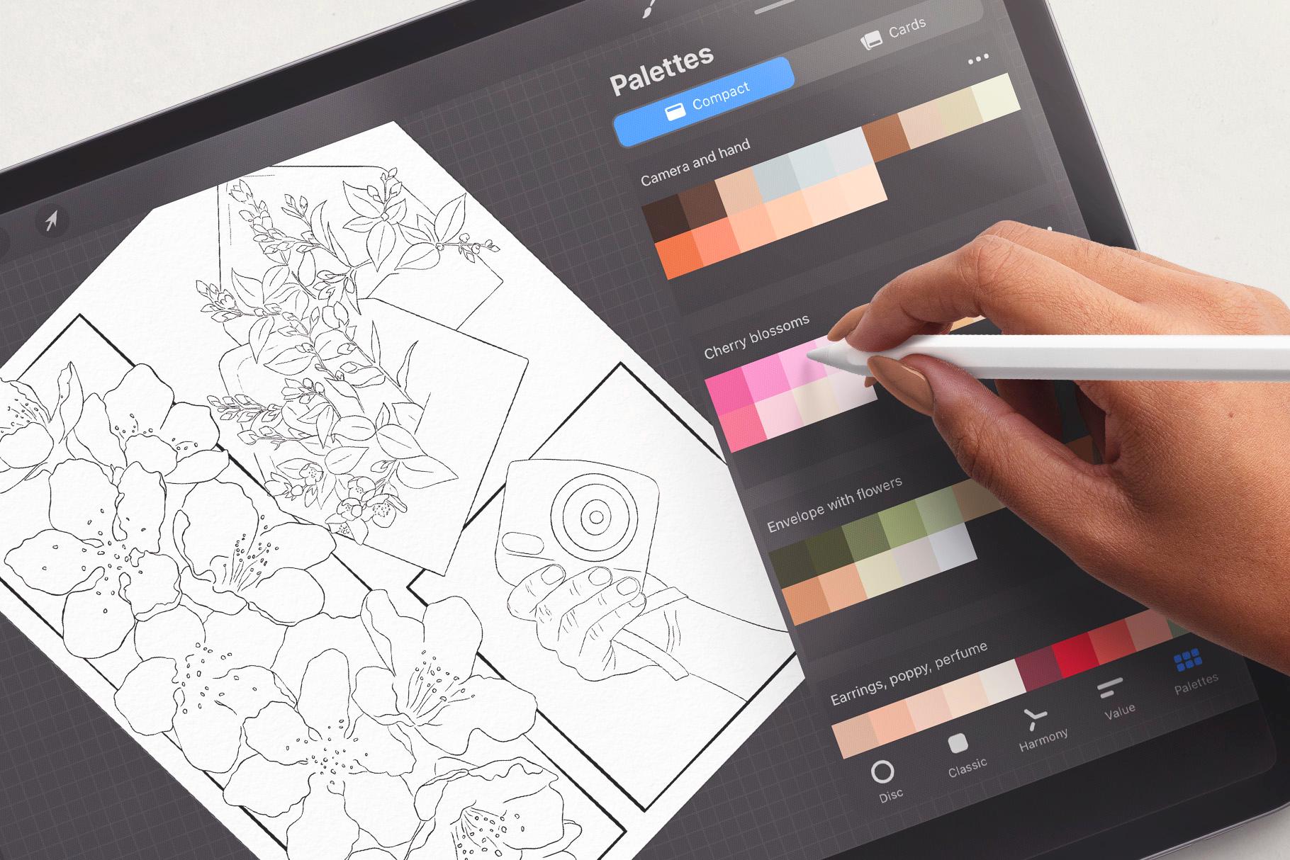 Printable Coloring Pages - Digital Sketches - Instant Download - PNG - Etsy