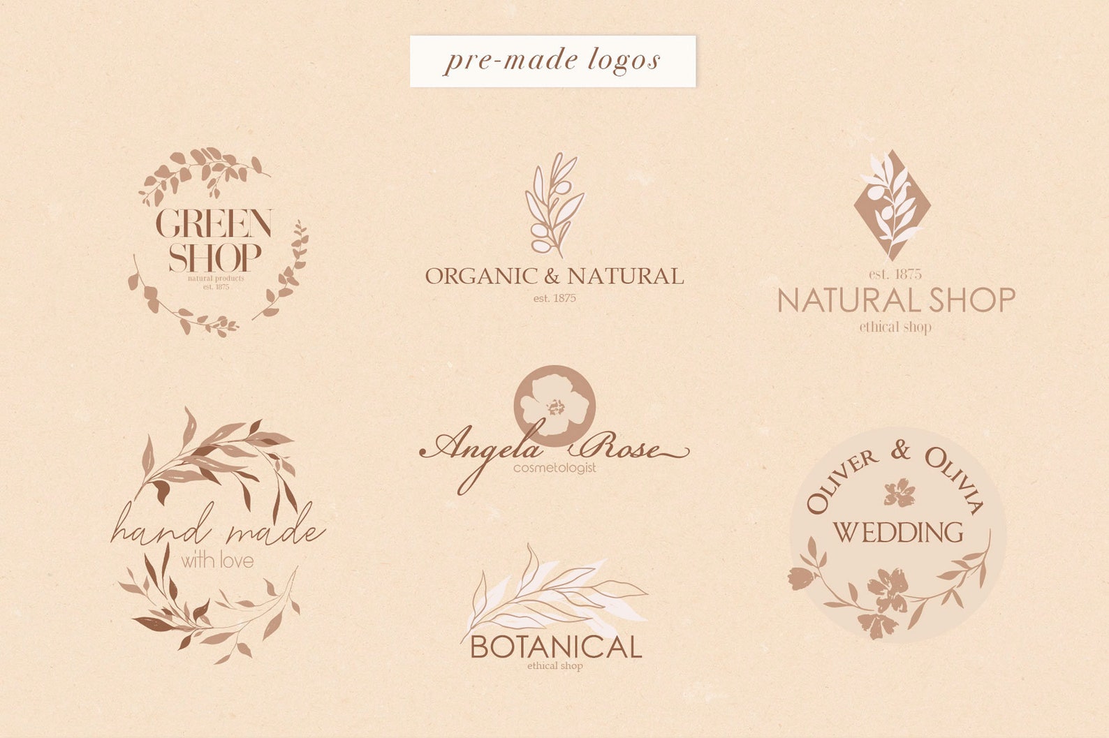 Logo - Vector Logo - Pre-made Logo - Design - Decor - Logo Digital - Etsy