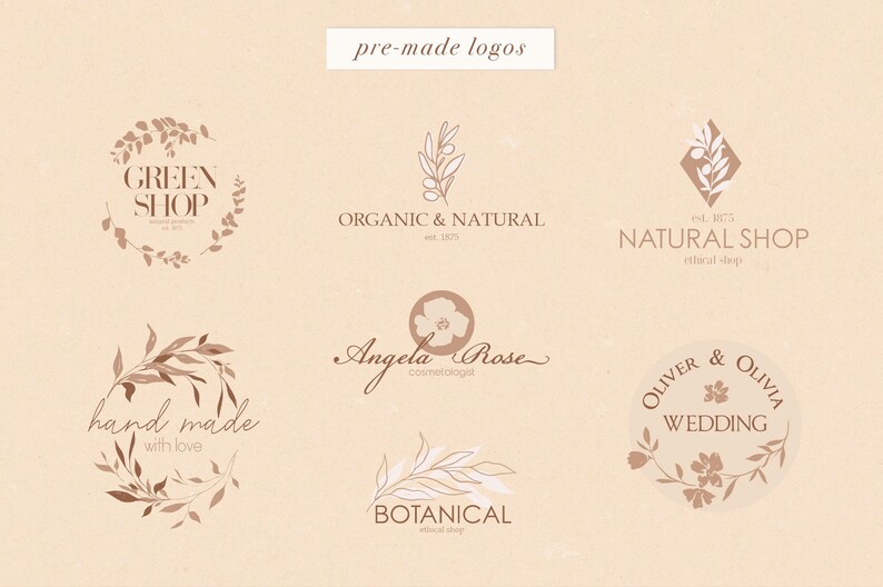 Logo Vector Logo Pre-made Logo Design Decor Logo - Etsy