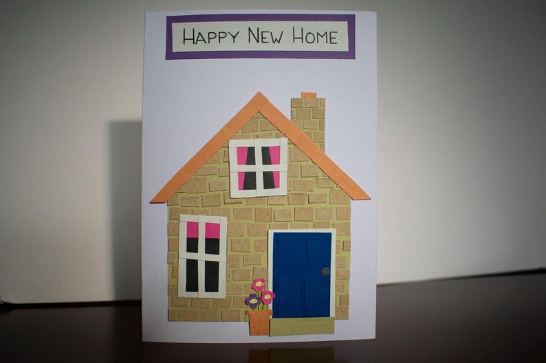 New Home Card - Happy New Home - New House - Moving Card - Etsy