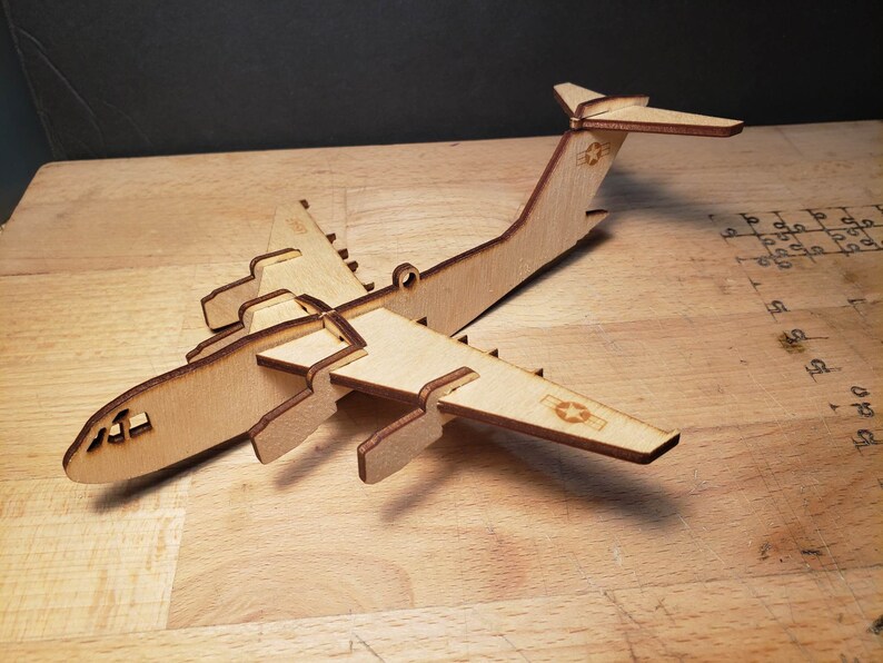 C-17 Globemaster III Wooden Kit Card / Model Kit - Etsy