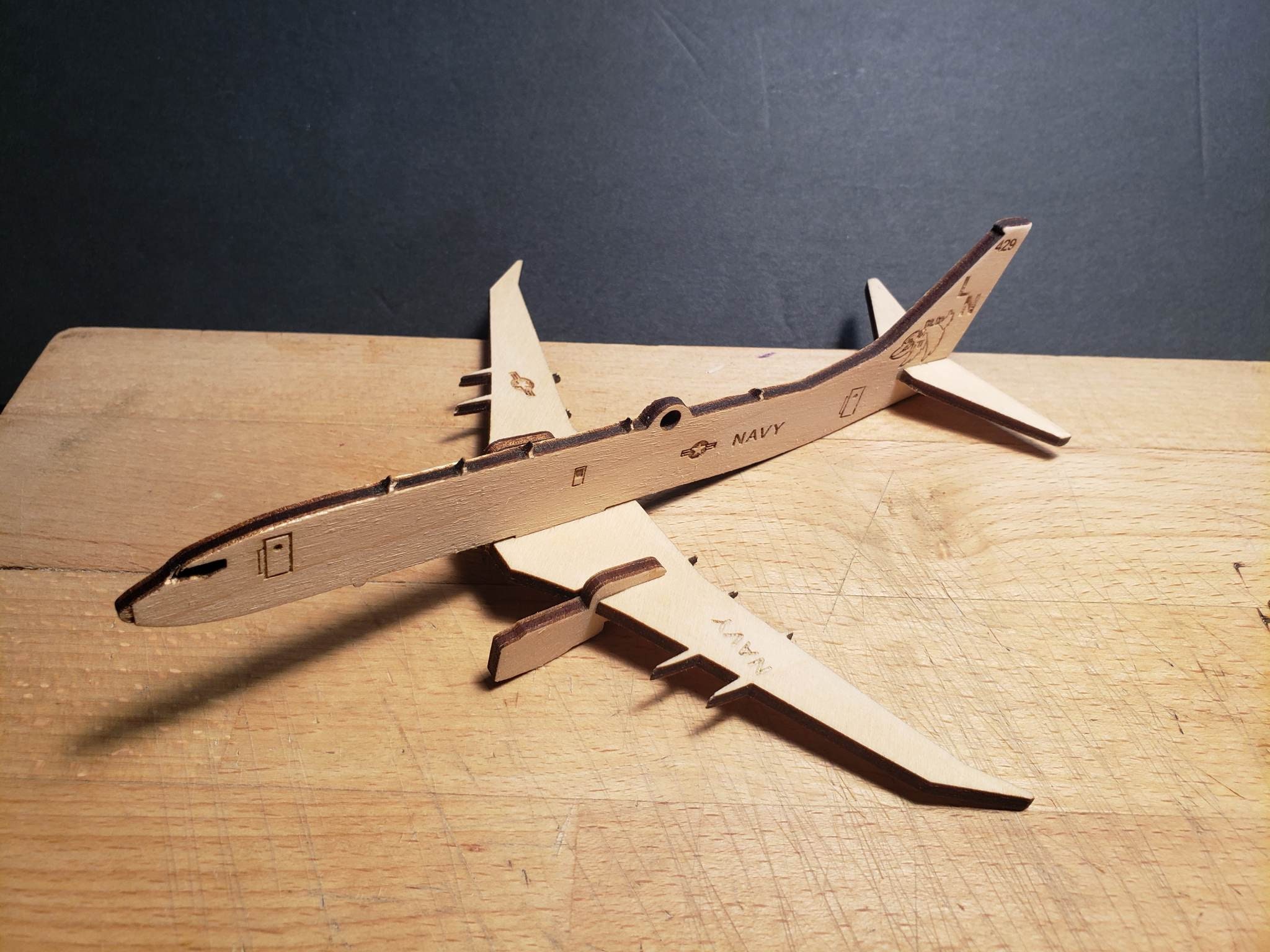P-8 POSEIDON Wooden Kit Card / Model Kit - Etsy