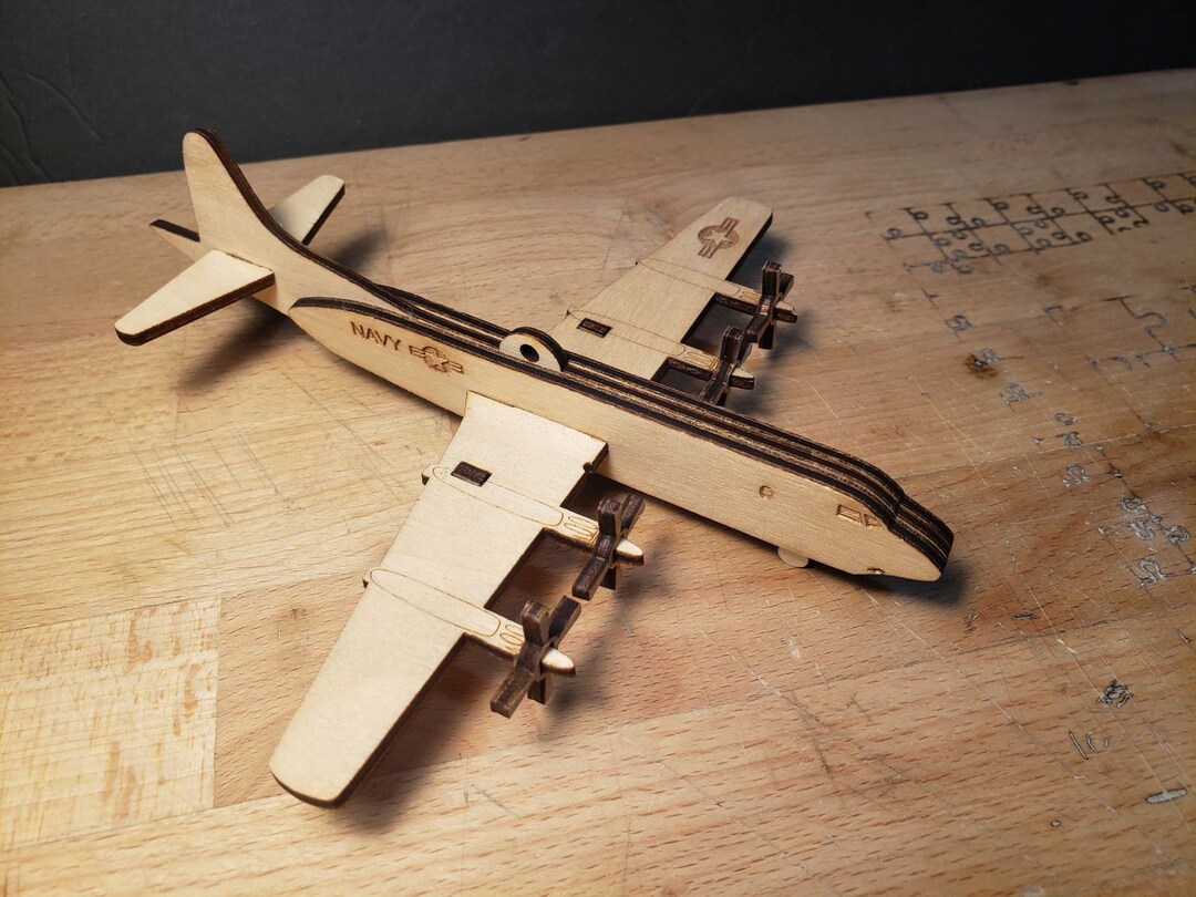 Lockheed P-3 Orion Wooden Puzzel / Model Kit - Etsy