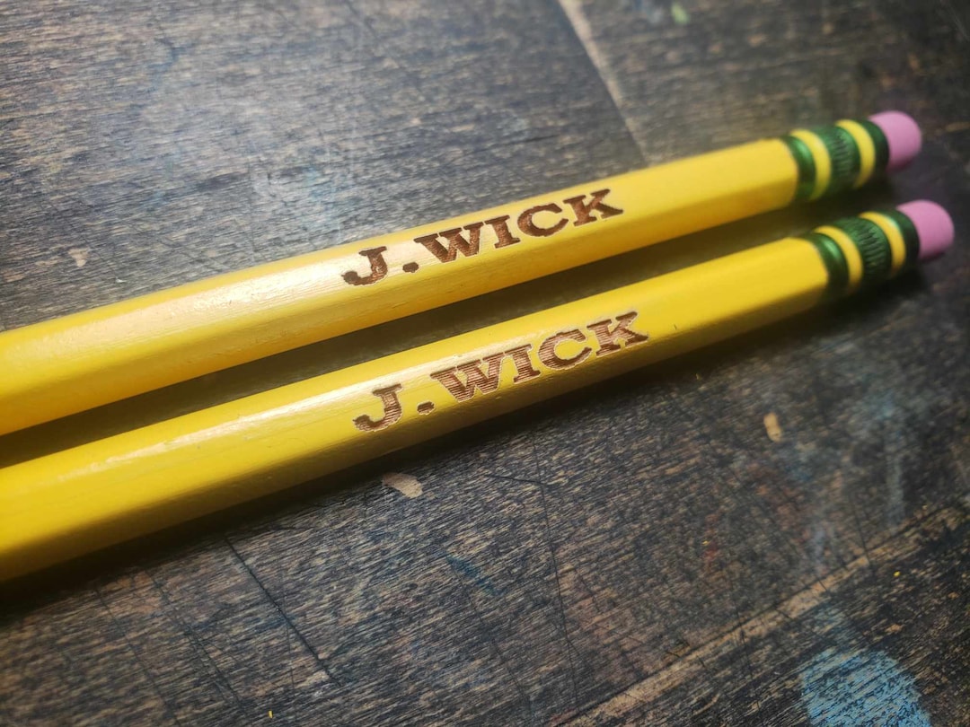 John Wick Inspired No.2 Pencils J. Wick with a Pencil Cosplay - Etsy