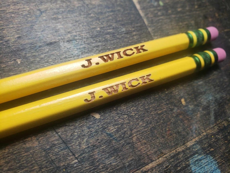 John Wick Inspired No.2 Pencils J. Wick with a Pencil Cosplay - Etsy
