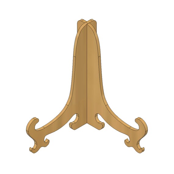 Easels 4-pack Laser Cut Vector Files SVG DXF Glowforge | Etsy