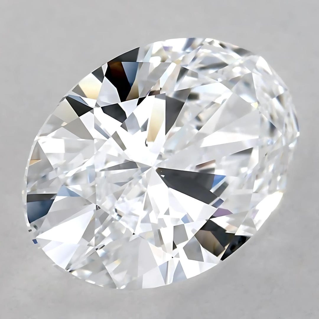 Chubby Oval Cut Diamond G Certified Brilliant Cut Oval Shape Diamond ...