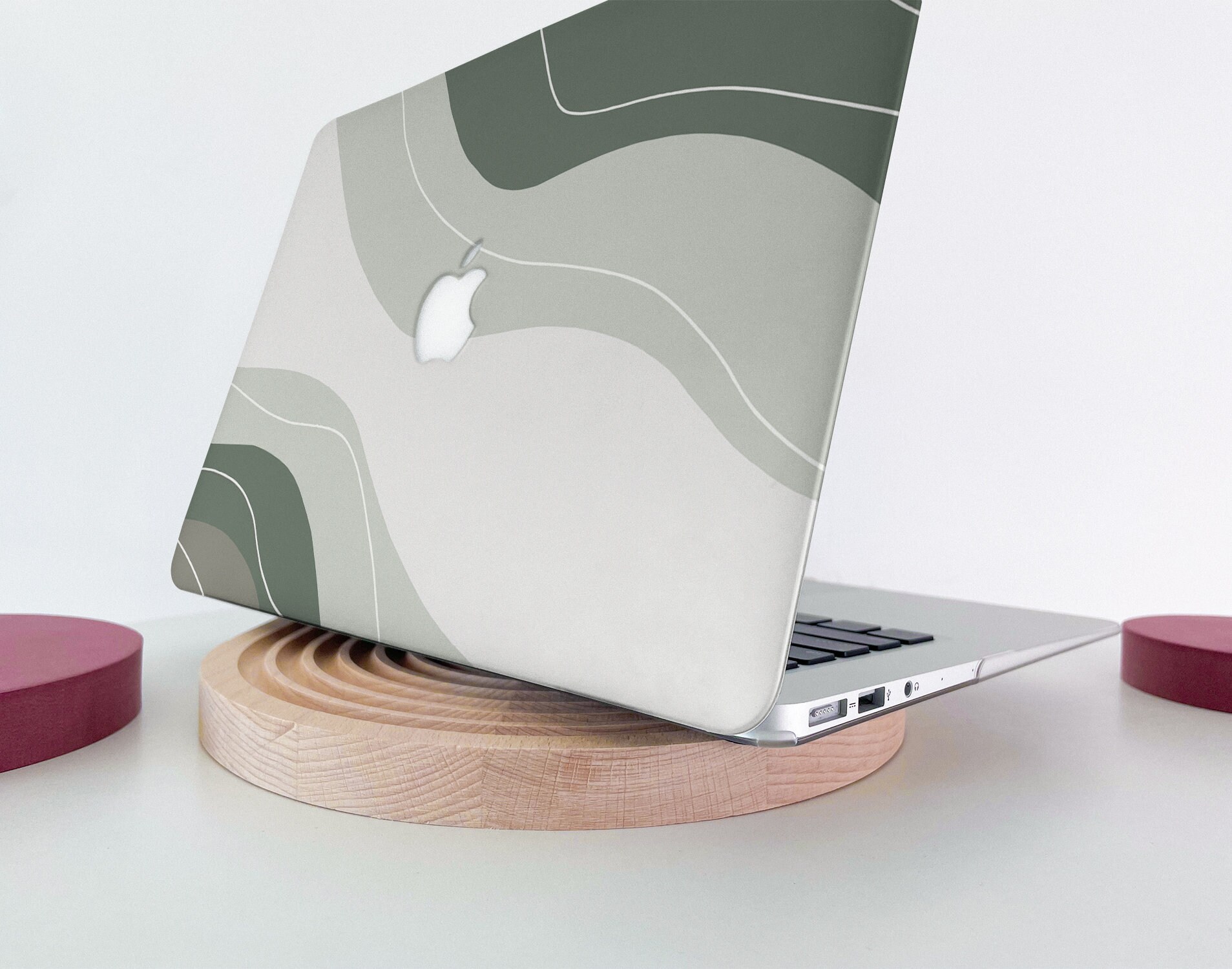 Art Modern Pastel Shapes Macbook Case Macbook Pro 13 2020 | Etsy