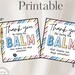 Thank You for Being the Balm Printable for Lip Gloss| Lip Gloss Charms ...