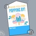 Thank You for Popping by | Popsicle Party Printable Favor Gift Tag ...