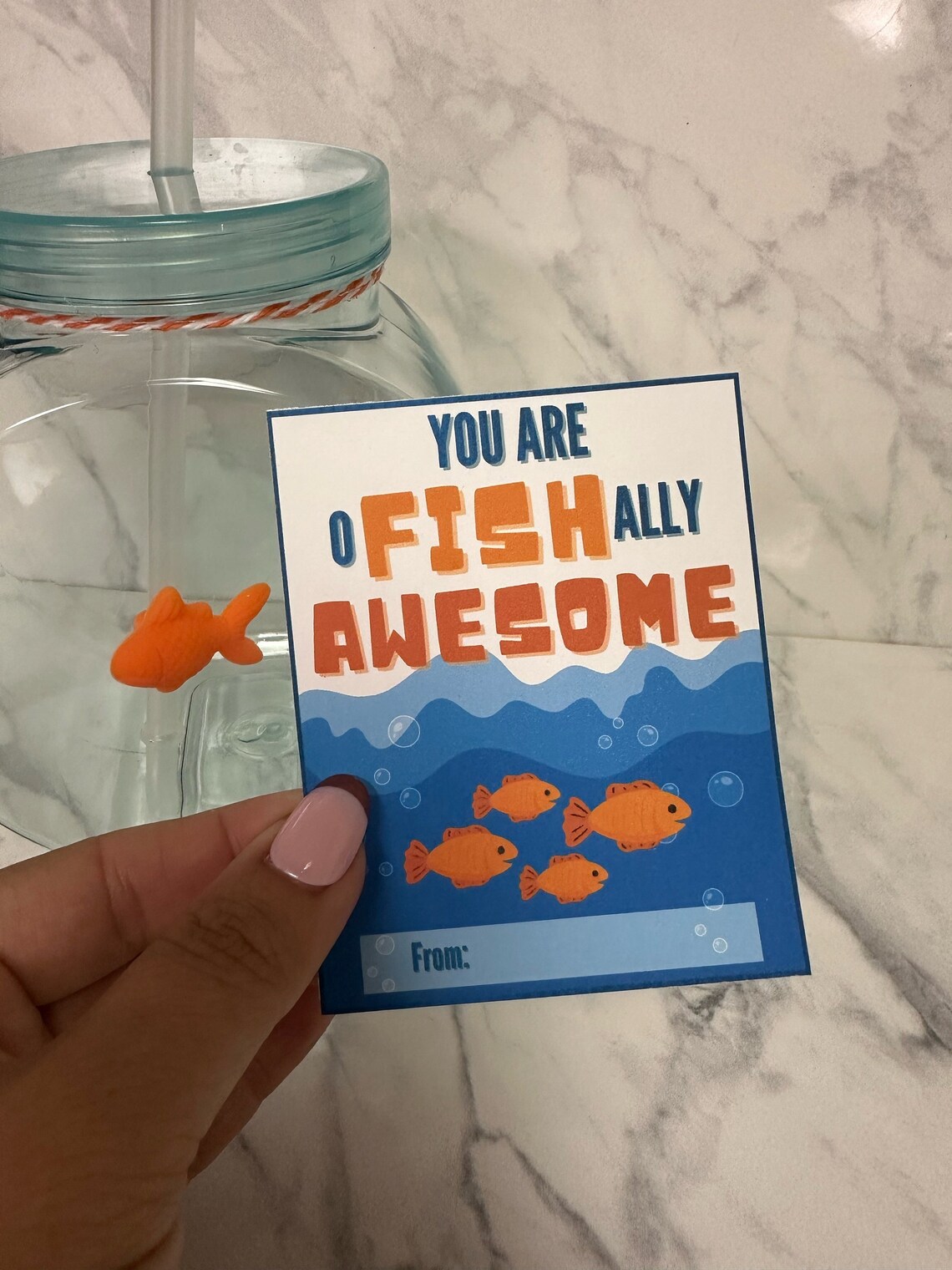 You Are Ofishally Awesome Party Favor Printable Gift Tag| Summer Party ...