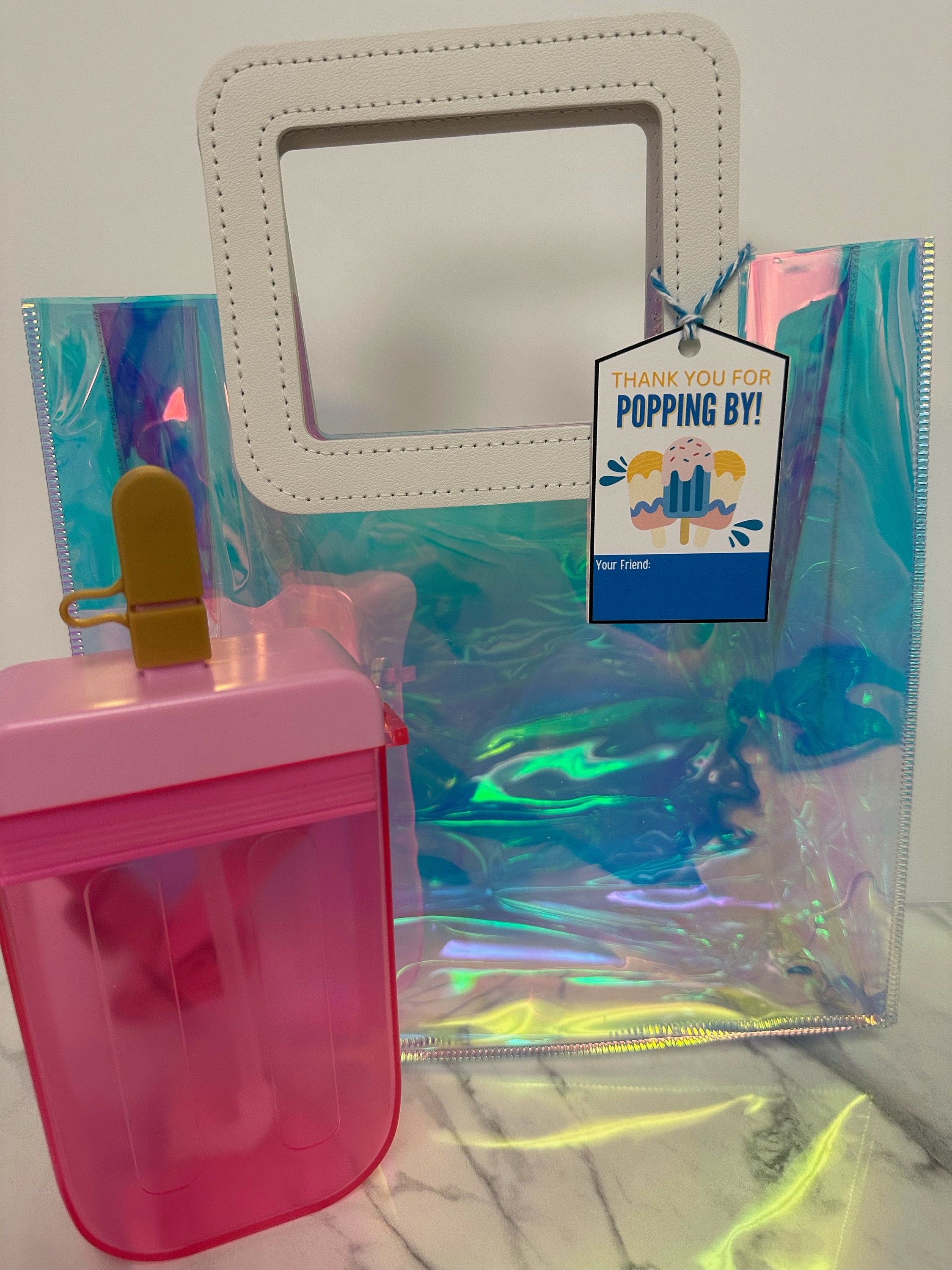 Thank You for Popping by Popsicle Party Printable Favor Gift Tag ...