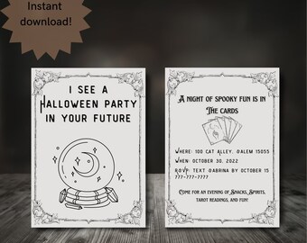 Psychic Invitation - Etsy