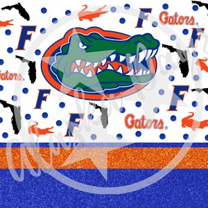 Florida Gators College Sublimation Tumbler Florida College University ...