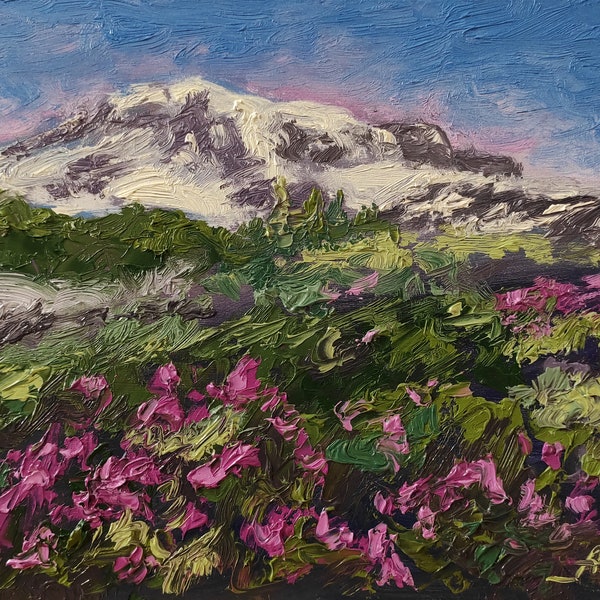Mt Rainier - Etsy