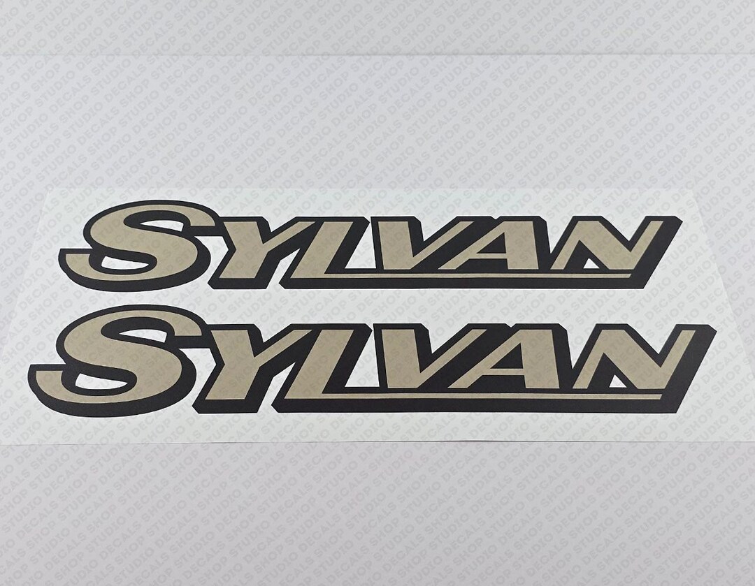 Sylvan Boat Logo Decal Set of 2 X 20" - Etsy