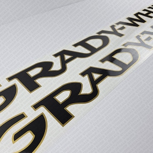 Grady White Boat Logo 2 Colors Decals Set of 2 - Etsy