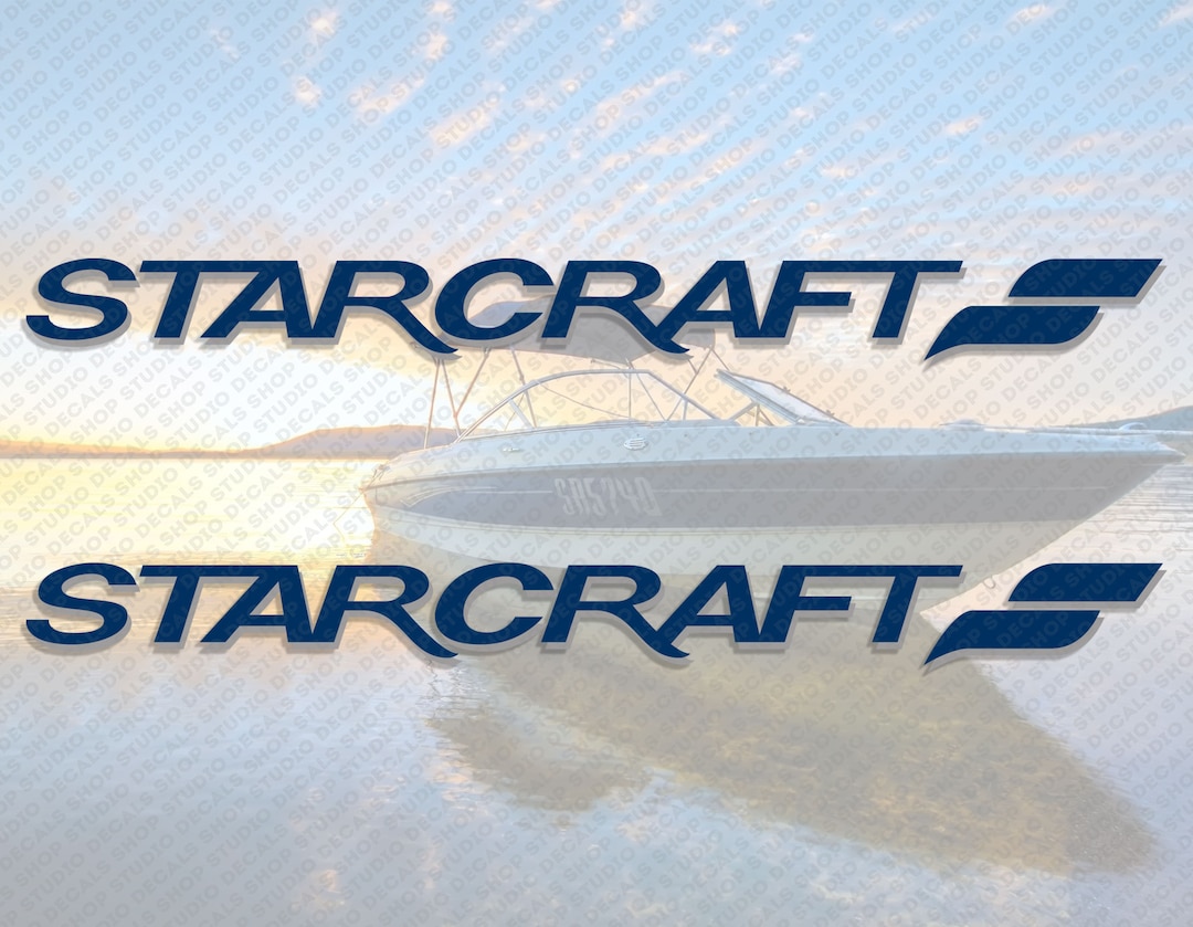 Starcraft Boat Logo V6 Decal Set of 2 X 38.5 - Etsy