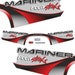 Mariner 5HP 80's Two Stroke Outboard Engine Decals Sticker Set ...
