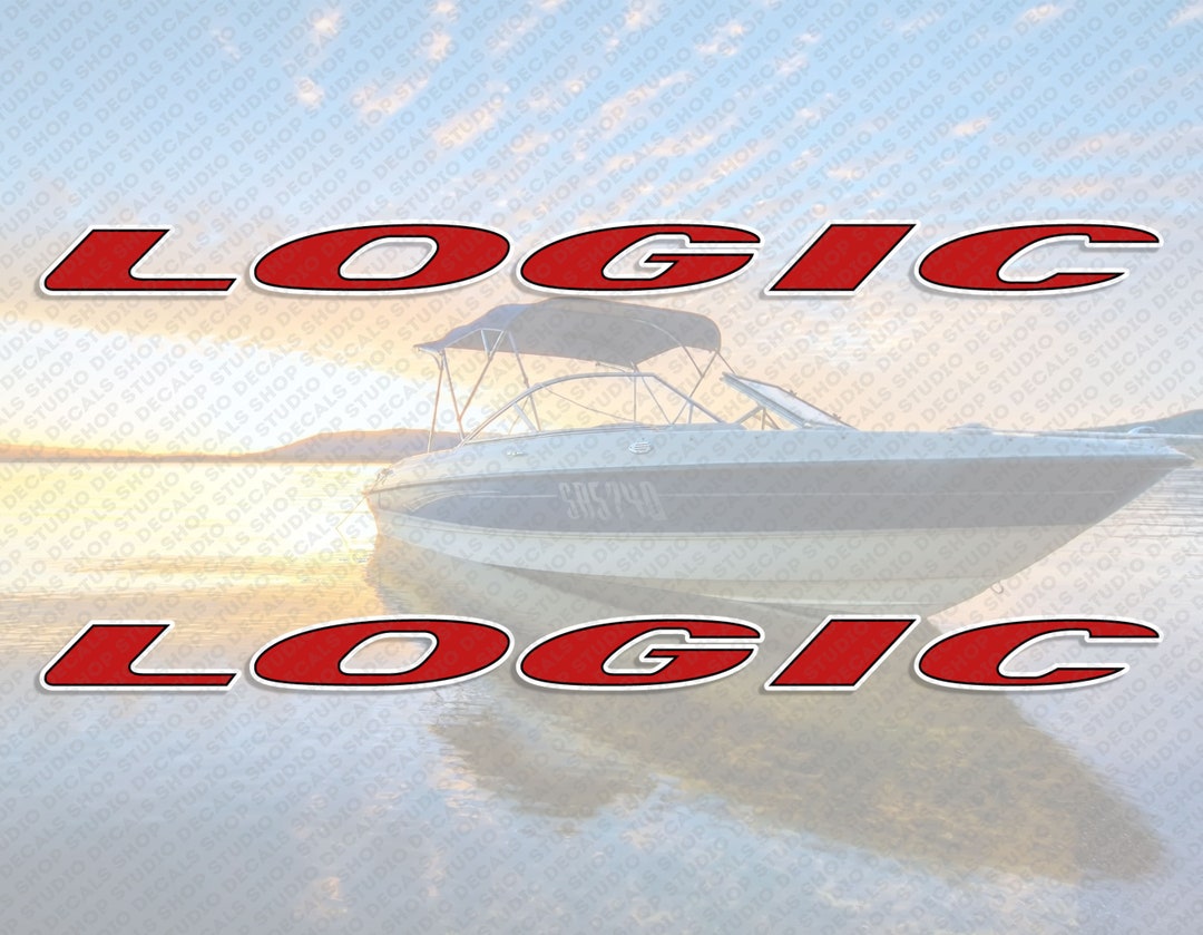 Logic Boat Logo Decal Set of 2 X 29.25" - Etsy