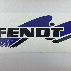 Fendt Special Decal Sticker Reproduction - Etsy