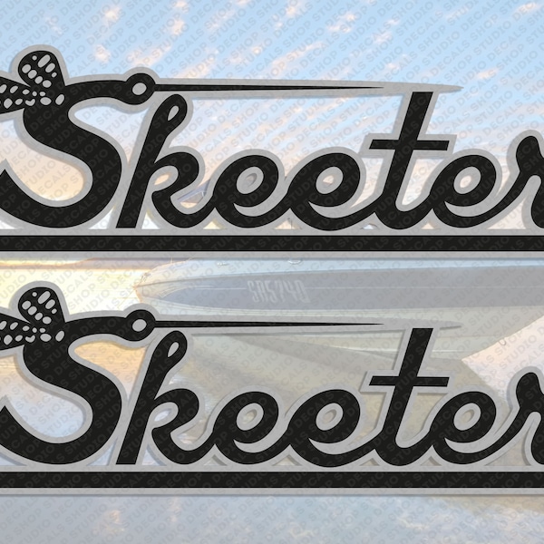 Skeeter Boat Decal - Etsy