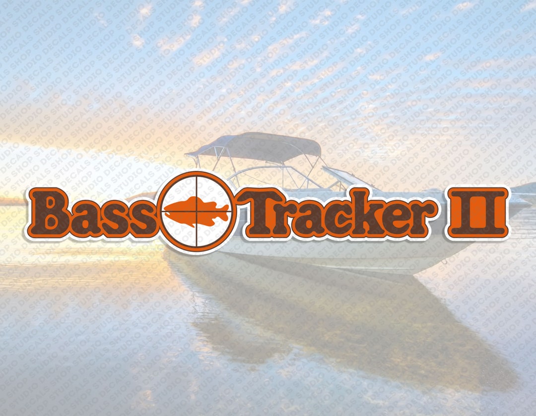 Bass Tracker II Target 1970'S Boat Logo Decal 20" - Etsy