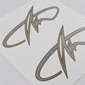 Monterey Boat Logo Decal Set of 2 X 4.5" - Etsy