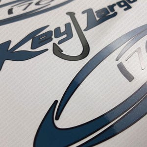 Key Largo 176 Center Console Boat Decal Set of 2 X 11" - Etsy