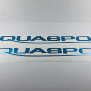 Aquasport Boat Logo Decals Set of 2 X 52" - Etsy