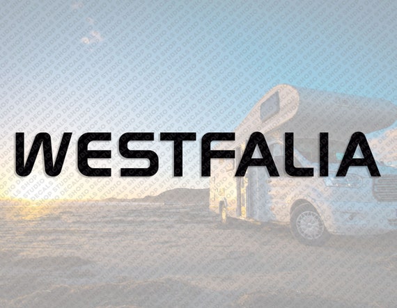Westfalia Logo V2 Decal Sticker Reproduction - Etsy