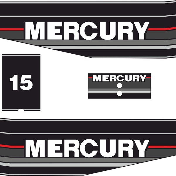 Mercury Outboard Decals - Etsy