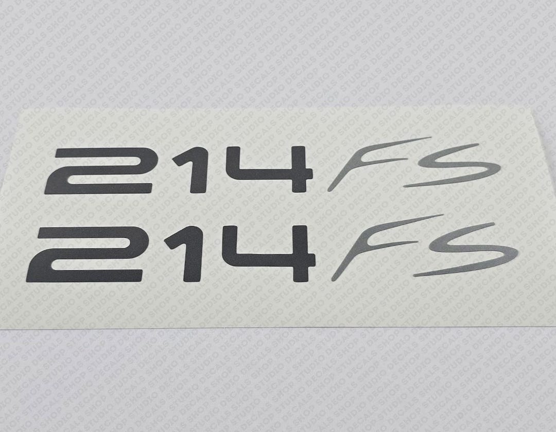 Monterey 214FS Boat Decal Set of 2 X 6" - Etsy