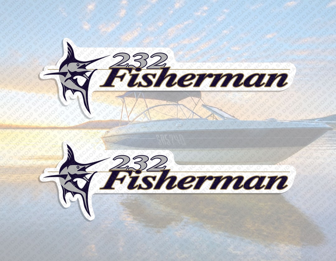 Wellcraft 232 Fisherman Boat Decal Set of 2 X 13.5" - Etsy