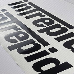 Intrepid Boat Logo Decal Set of 2 - Etsy