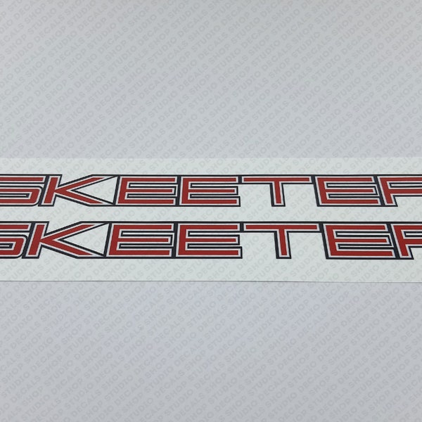 Skeeter Boat Decals - Etsy