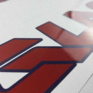 Glastron Boat Logo Red/blue Decals Set of 2 - Etsy