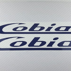Cobia Boat Logo V2 Decals Set of 2 - Etsy