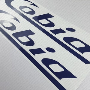 Cobia Boat Logo V2 Decals Set of 2 - Etsy