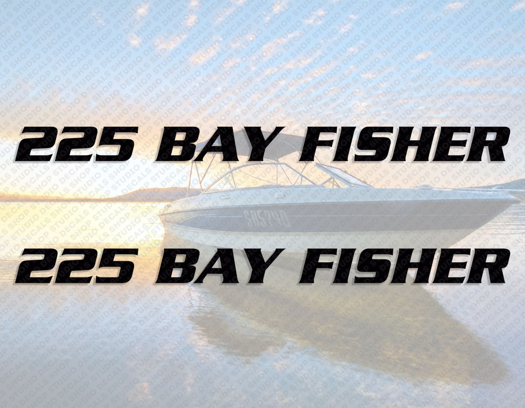 Sea Fox 225 Bay Fisher Boat Decal Set of 2 X 18.5" - Etsy