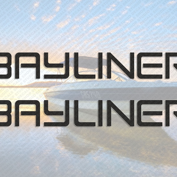 Bayliner Boat Decals - Etsy