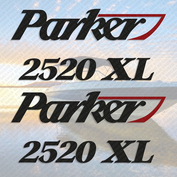 Parker Logo Decals - Etsy