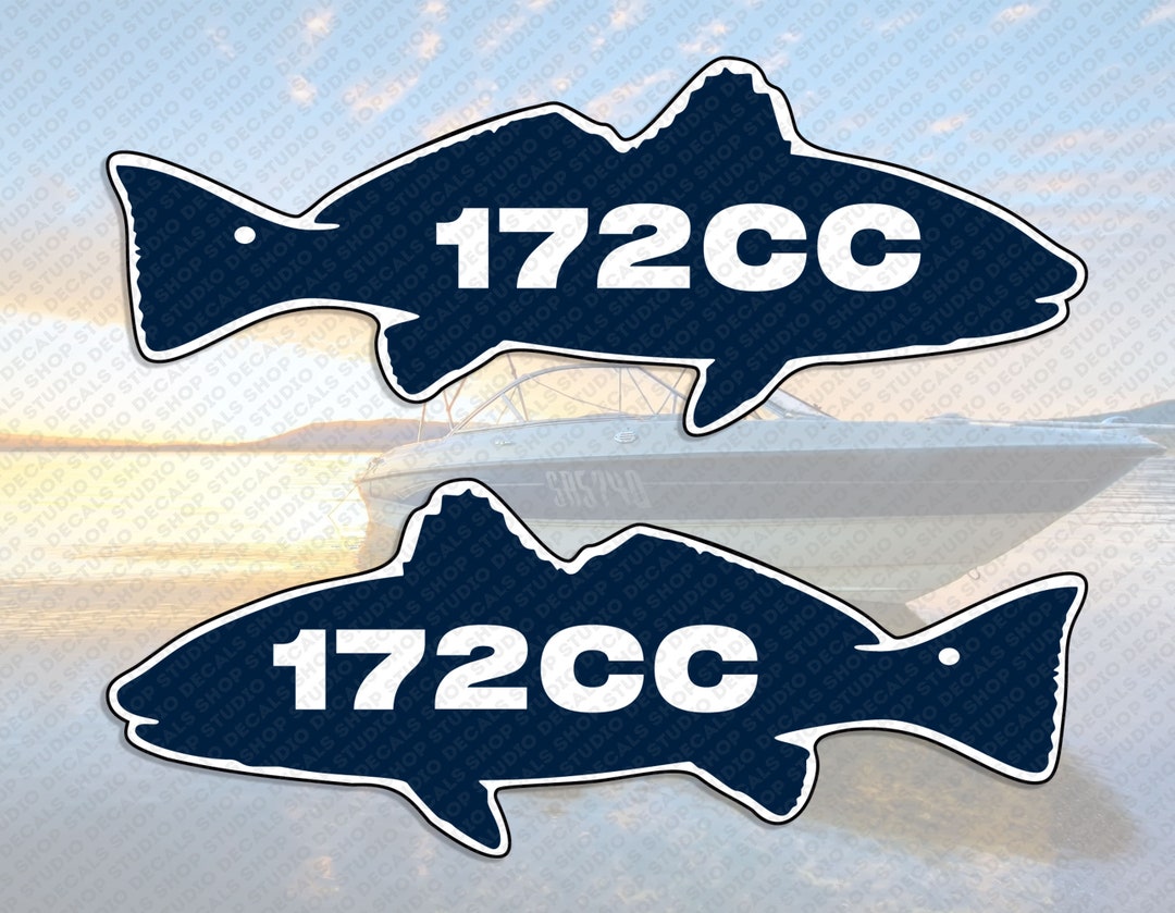 Sea Fox 172CC Boat Logo Decal Set of 2 X 7.5" - Etsy